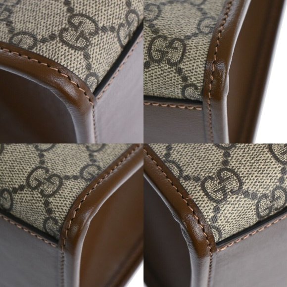 Gucci | Bags | Gucci Gg Pattern 2way Shoulder Hand Tote Bag Supreme ...